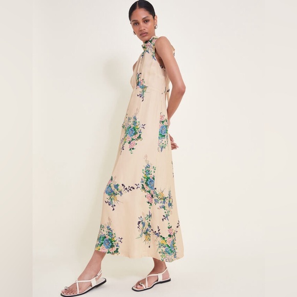 Monsoon | Dresses | Monsoon Serenity Halter Dress Multi | Poshmark